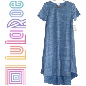 LuLaRoe | Dresses | New Lularoe Blue Carly Dress Beautiful | Poshmark